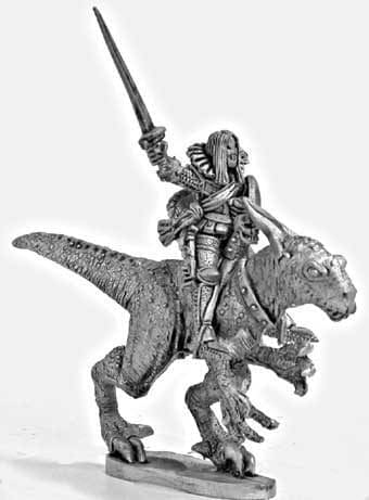 Dark Elf Raptor Rider 2 - BADGER GAMES