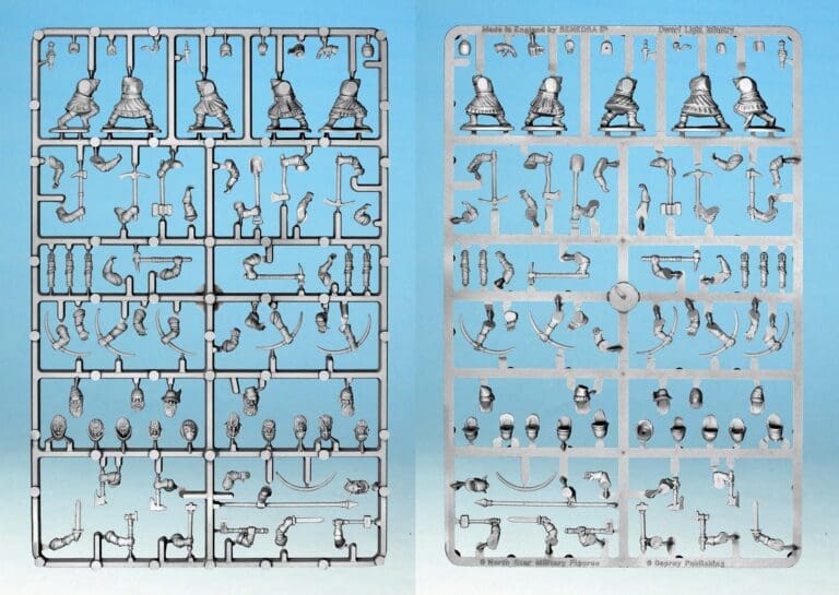 Dwarf Light Infantry - BADGER GAMES