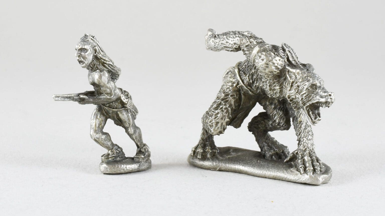 Native American Werewolf (Before & After) - BADGER GAMES