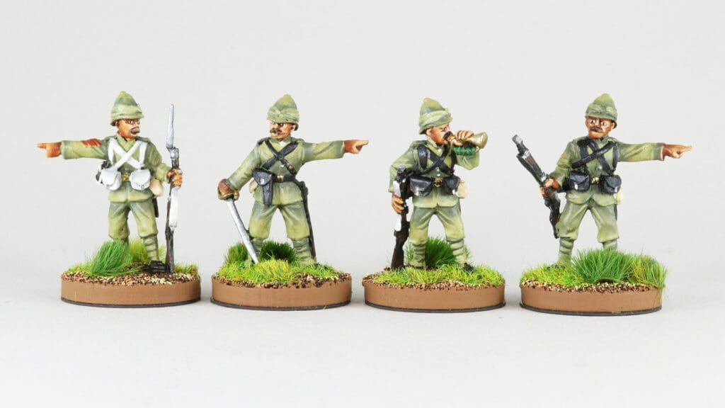 British Infantry Mustache Command II - BADGER GAMES
