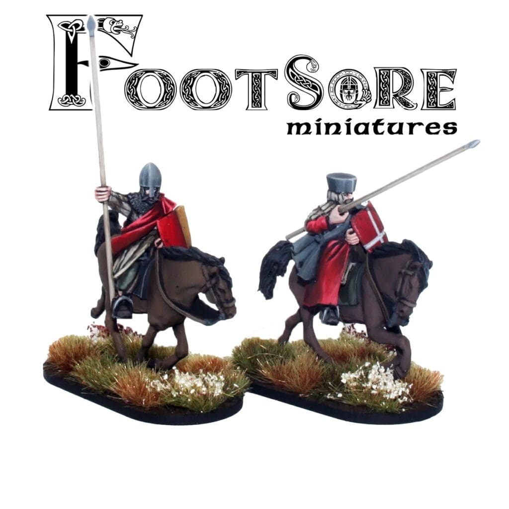 Welsh Medieval Cavalry with Lances - BADGER GAMES