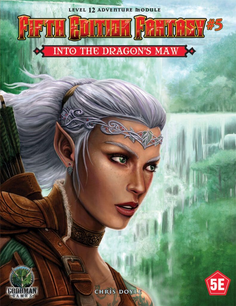 GMG5555 Fifth Edition Fantasy #5: Into the Dragon's Maw - BADGER GAMES
