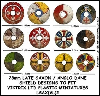 Late Saxon/Anglo Dane Shield Designs 2 - BADGER GAMES
