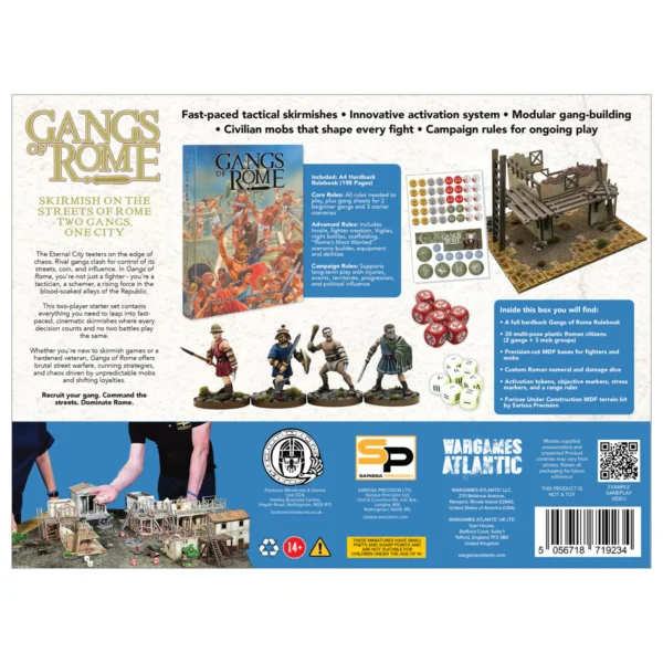Gangs of Rome Two Player Starter Set - BADGER GAMES