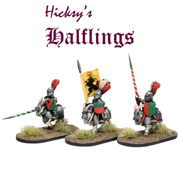 Halfling Heavy Goat Cavalry - BADGER GAMES