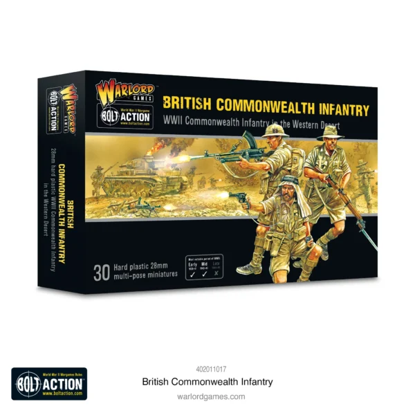 British Commonwealth Infantry - BADGER GAMES