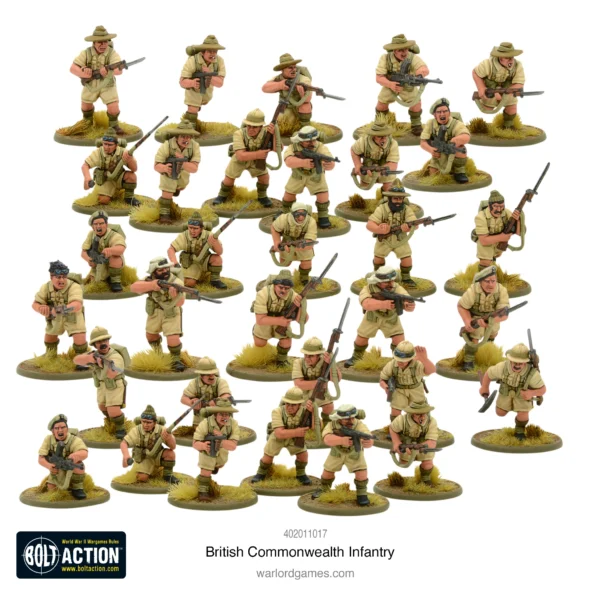 British Commonwealth Infantry - BADGER GAMES