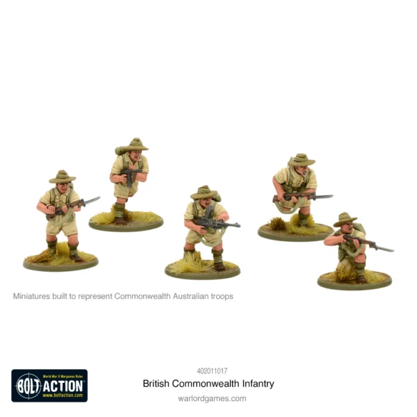 British Commonwealth Infantry - BADGER GAMES